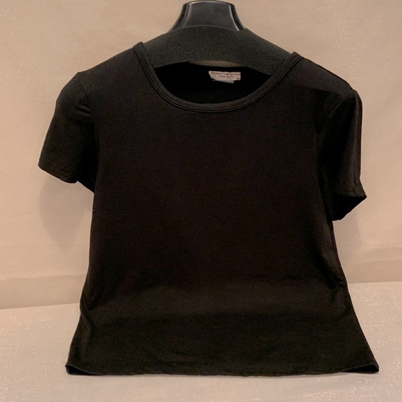 Tops | Olivia Rae Black Tshirt Size Large | Poshmark